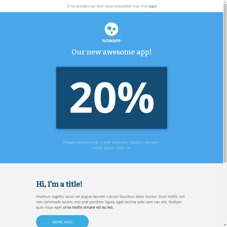 Plantillas de email marketing gratuitas [+ de 260]
